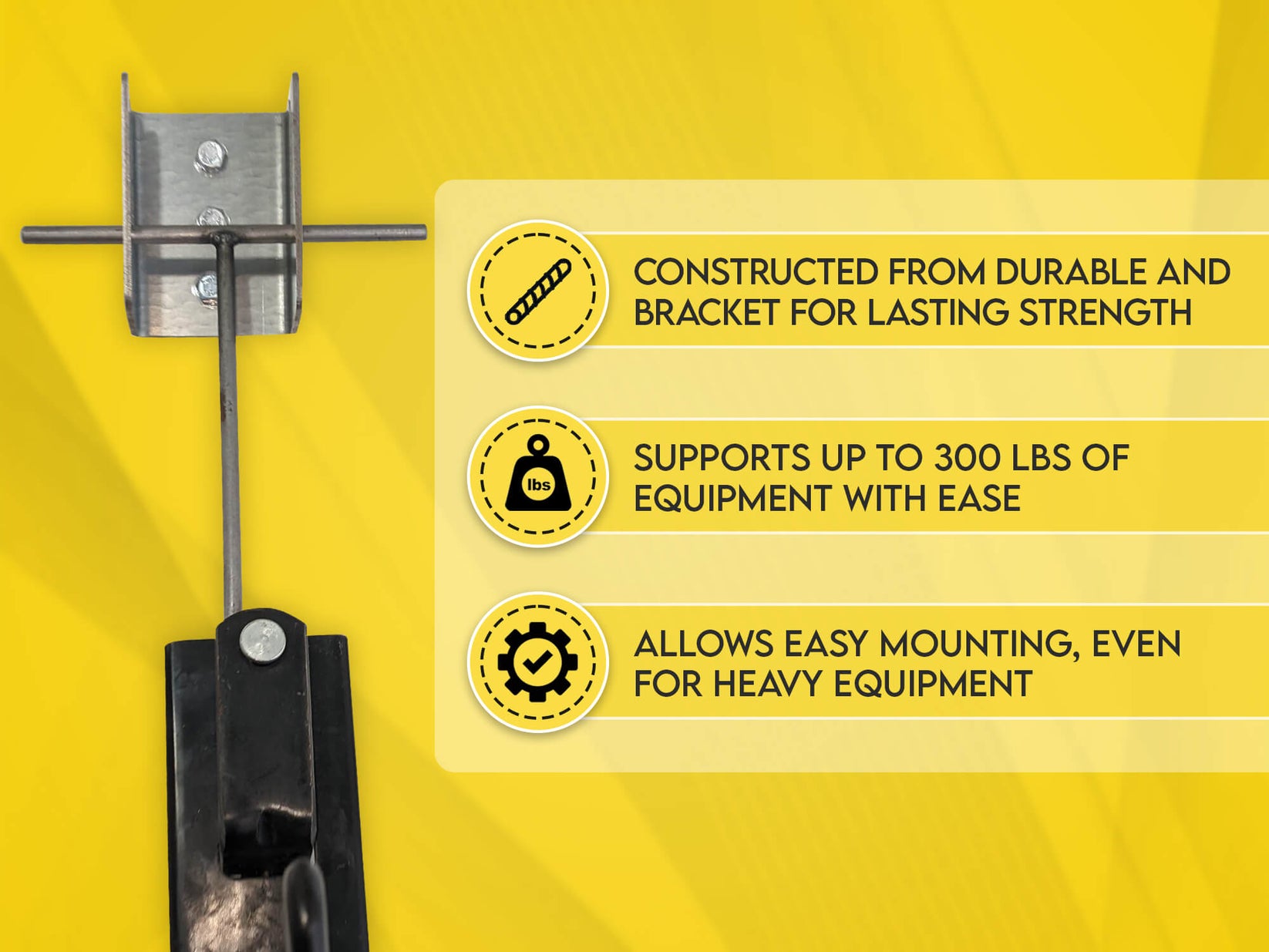 EquipHang Tow-Behind Storage Bracket – kibowarehouse